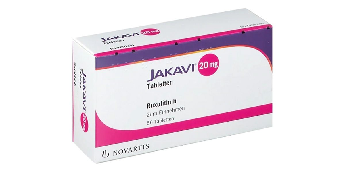 Jakavi 20mg điều trị bệnh nhân bị xơ tủy xương (4 vỉ x 14 viên) - 07/ ...