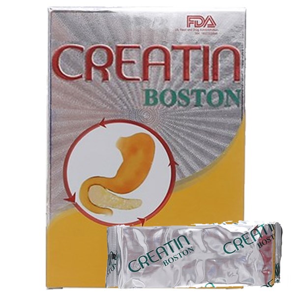 Viên uống Creatin Boston giảm đầy hơi, hỗ trợ tiêu hóa hộp 100 viên ...