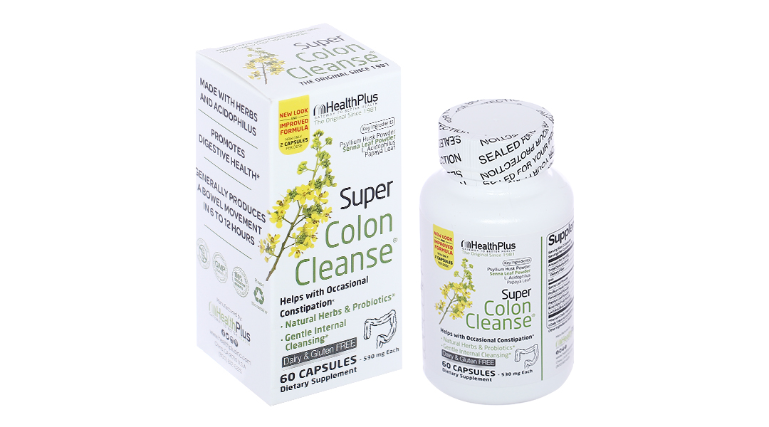 Super Colon Cleanse hộp 60 viên giúp làm sạch ruột-Nhà thuốc An Khang
