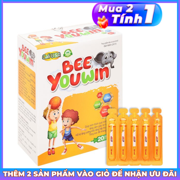 Siro Cali USA Bee Youwin hộp 20 ống x 10ml mua 2 tính tiền 1 - 04/2024 ...