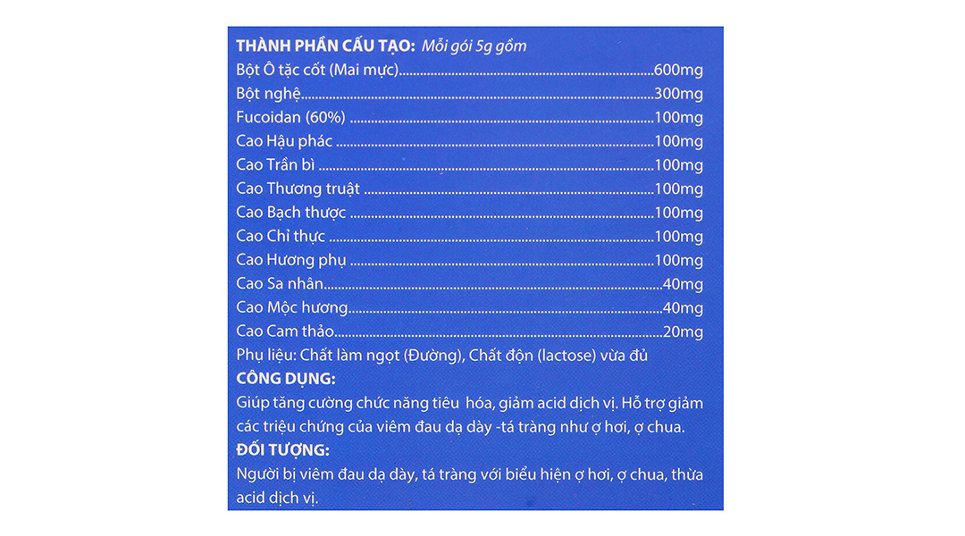 Dạ dày Cvin giúp tăng cường chức năng tiêu hóa, giảm acid dịch vị hộp ...