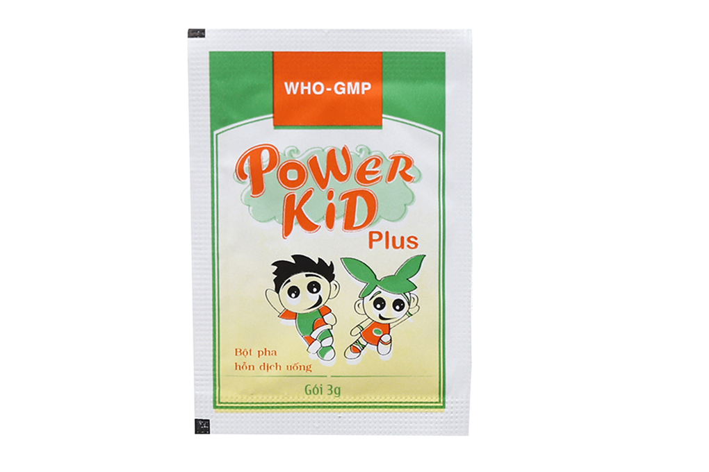 Power Kid Plus hộp 20 gói phòng ngừa bệnh do thiếu vitamin và calci ...