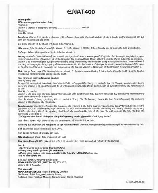 Thuốc Enat 400 hộp 30 viên-Nhà thuốc An Khang