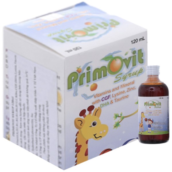 Siro Primovit bổ sung vitamin cho trẻ em chai 120ml - 11/2025 ...