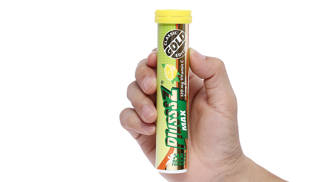 Viên sủi Plusssz Gold Max hỗ trợ tăng đề kháng tuýp 20 viên - 08/2024 ...