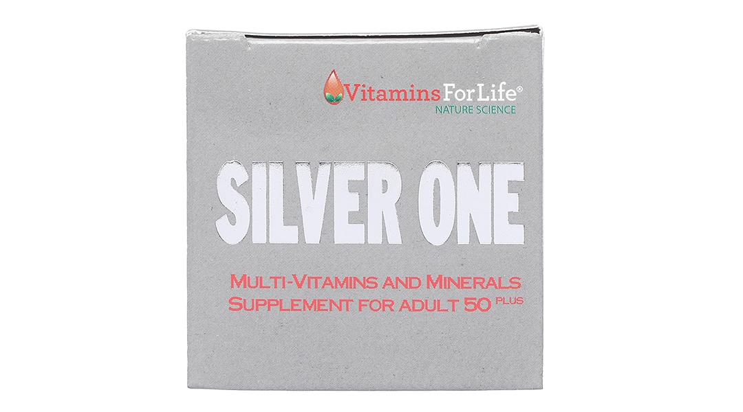 Vitamin tổng hợp cho người trên 50 tuổi Sliver One hộp 60 viên