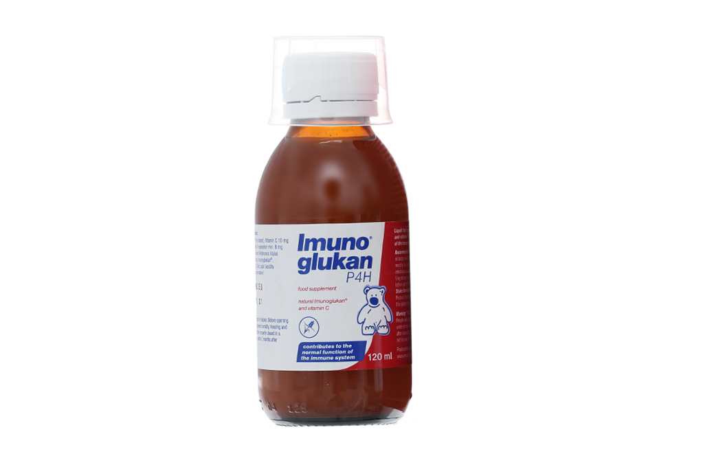 Siro tăng sức đề kháng cho trẻ Imunoglukan P4H chai 120ml