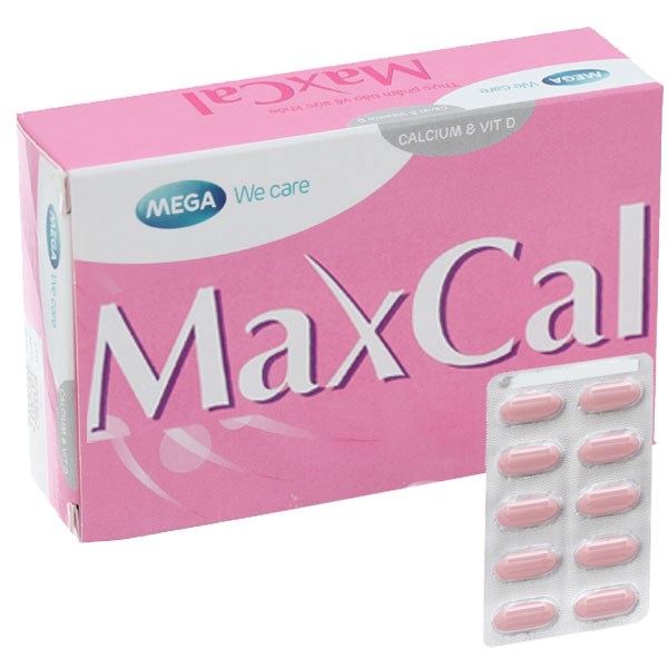 Maxcal hộp 30 viên - 12/2025 | nhathuocankhang.com