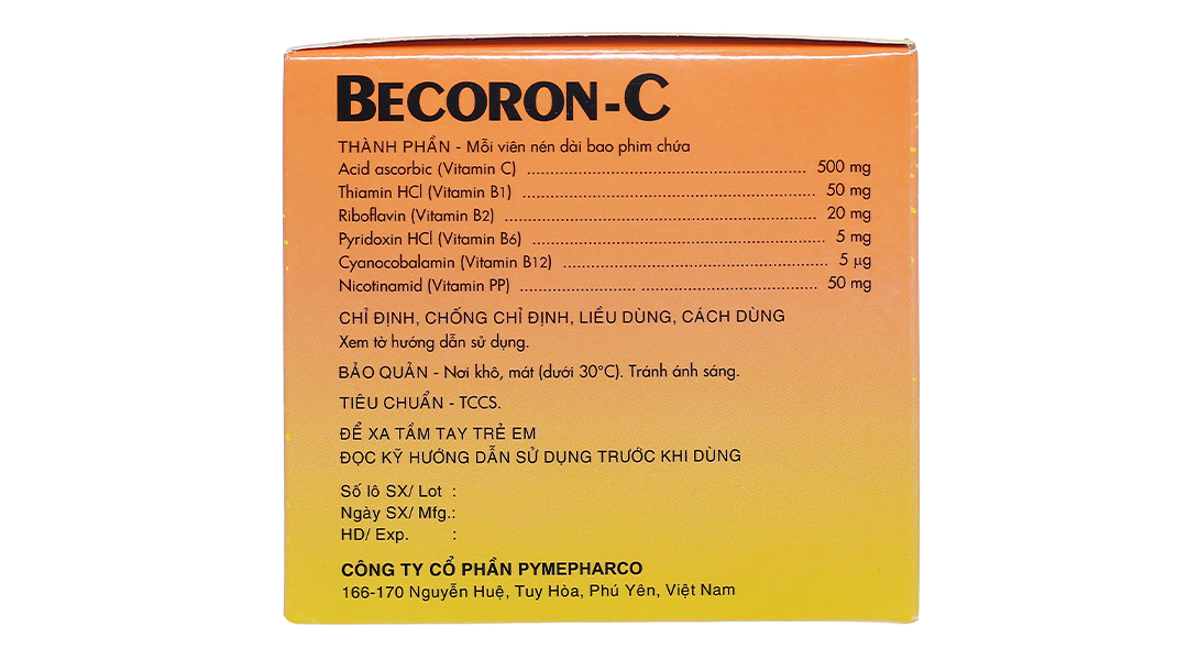 Thuốc Becoron C hộp 100 viên-Nhà thuốc An Khang