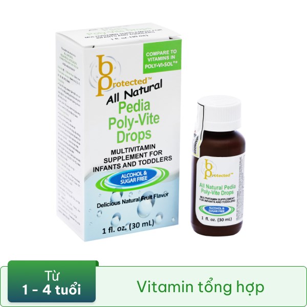 Pedia Poly Vite Drops 30Ml - 09/2025 | nhathuocankhang.com