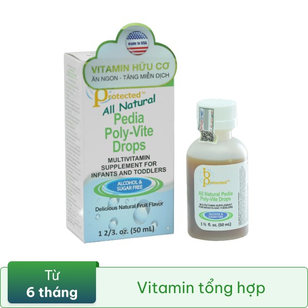 Pedia Poly Vite Drops 50ml - 09/2025 | nhathuocankhang.com