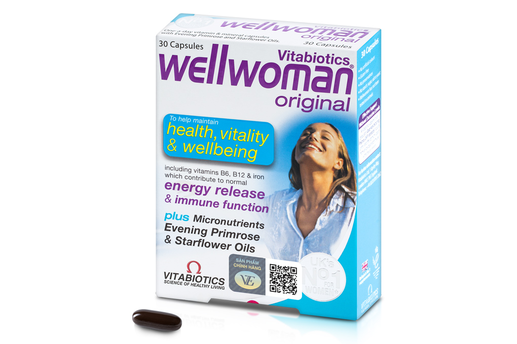 Wellwoman Original hỗ trợ tăng cường sức khỏe cho nữ giới hộp 30 viên ...