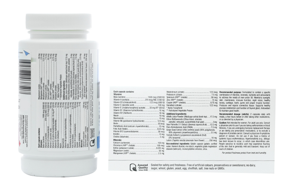 Multisure For Men bổ sung vitamin cho nam lọ 80 viên - 07/2024 ...