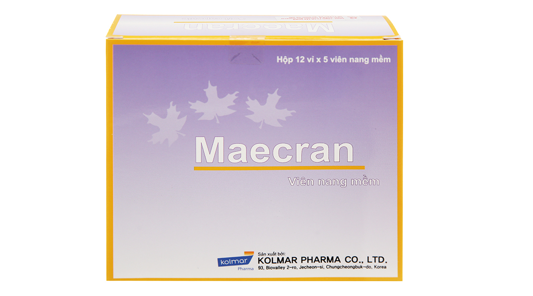 Thuốc Maecran hộp 60 viên-Nhà thuốc An Khang
