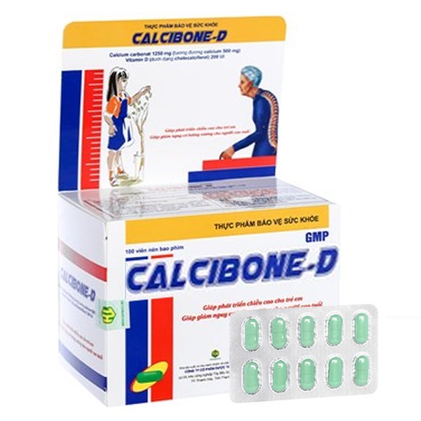Calcibone D hộp 100 viên - 11/2025 | nhathuocankhang.com