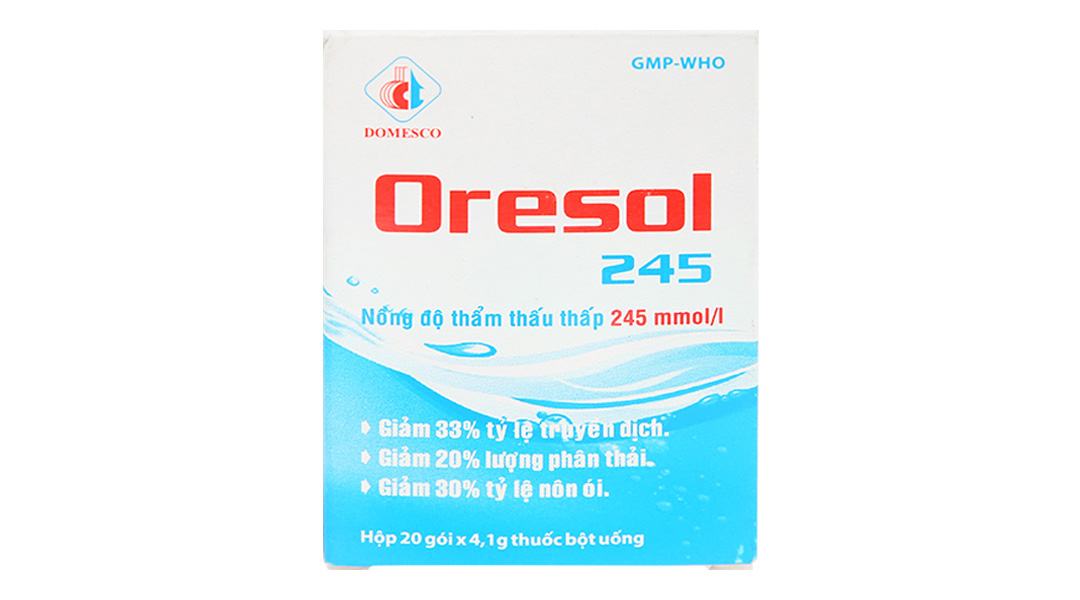 Oresol 245 DMC hộp 20 gói bổ sung nước và muối khoáng cho cơ thể - Nhà ...