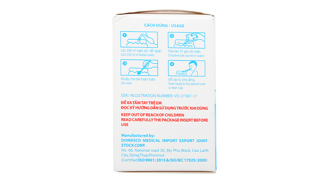 Oresol 245 DMC hộp 20 gói bổ sung nước và muối khoáng cho cơ thể - Nhà ...