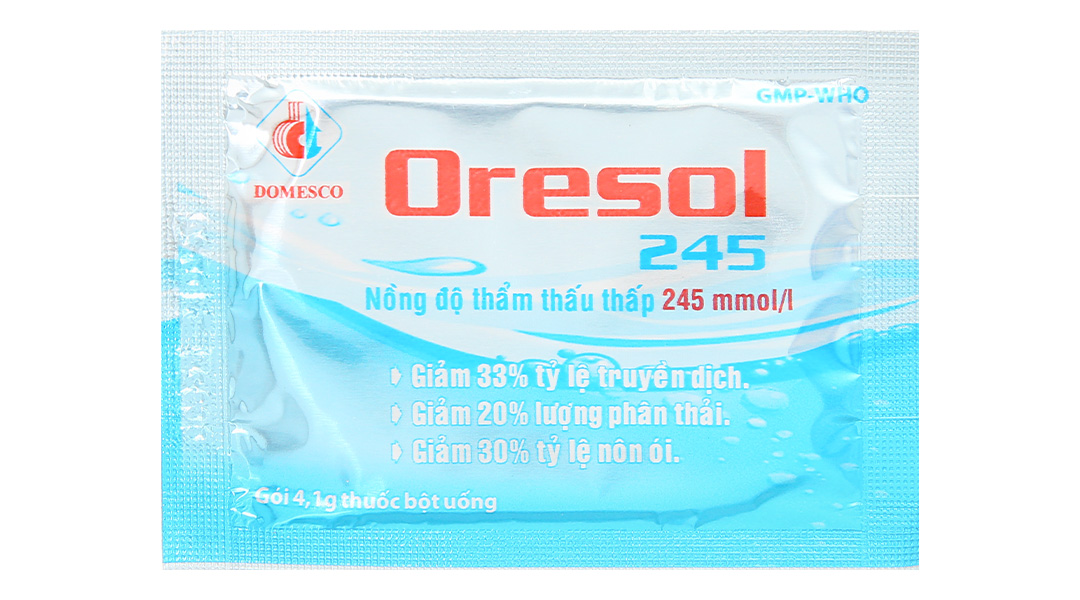 Oresol 245 DMC hộp 20 gói bổ sung nước và muối khoáng cho cơ thể - Nhà ...