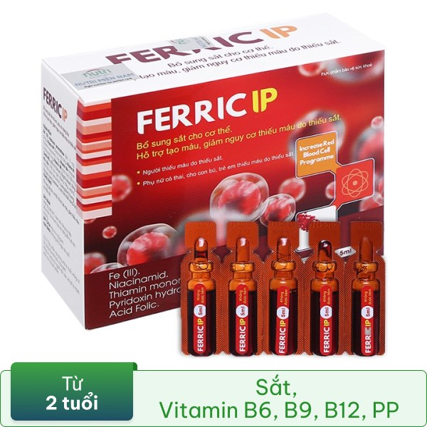 Seedcoms bổ sung Acid Folic & Sắt hỗ trợ quá trình tạo máu gói 30 viên ...