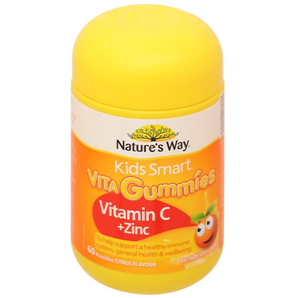 Kẹo dẻo Kids Smart Vita Gummies MultiVitamin bổ sung vitamin chai 60 ...