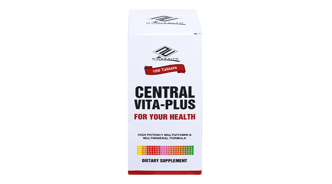 Central Vita-Plus bổ sung vitamin và khoáng chất chai 100 viên - 07/ ...