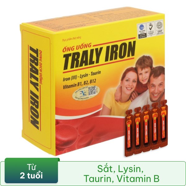 Traly Iron H/15 Ống - 10/2025 | nhathuocankhang.com