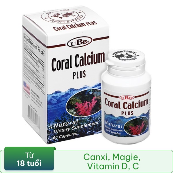 Viên Uống Coral Calcium Plus Ubb hộp 60 viên - 01/2026 ...