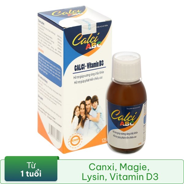 Calci-Vitamin D3 125ml - 10/2025 | nhathuocankhang.com