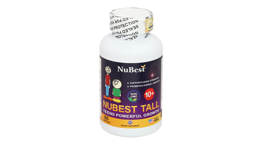 NuBest Tall 10+ hỗ trợ phát triển xương, giúp xương chắc khỏe hộp 60 ...