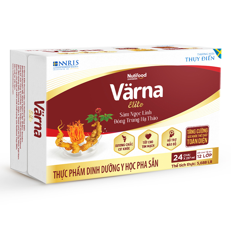 Sữa nước dinh dưỡng Varna Elite Chai 237ml TH24 - AVAKids.com