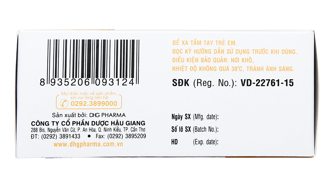 Ediva L-Cystine 500mg trị viêm da, rụng tóc, gãy móng (6 vỉ x 5 viên ...