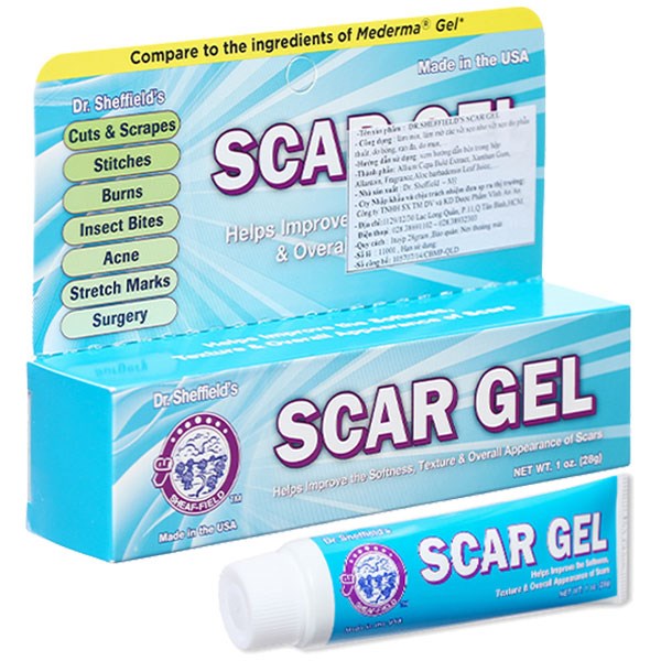 Gel cải thiện sẹo và vết thâm cho trẻ Hiruscar Kids 10g