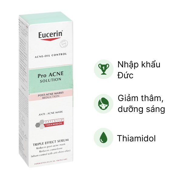 Serum Eucerin Pro-Acne Solution giúp giảm thâm mụn, dưỡng sáng da tuýp ...