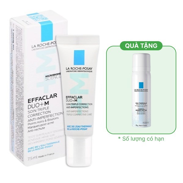 Kem dưỡng La Roche-Posay Effaclar Duo+ M ngăn ngừa mụn hiệu quả tube ...