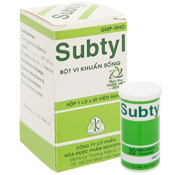 Men vi sinh sống Biosubtyl-II hộp 25 gói-Nhà thuốc An Khang