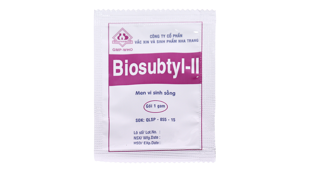 Bột men vi sinh Biosubtyl-II hỗ trợ trị rối loạn tiêu hóa (25 gói x 1g ...