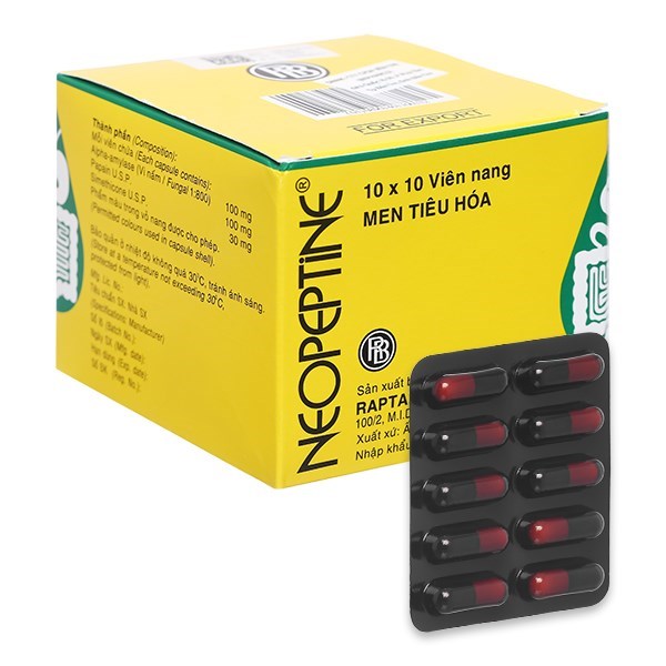 Neopeptine trị đầy hơi, khó tiêu (10 vỉ x 10 viên) - 11/2024 ...
