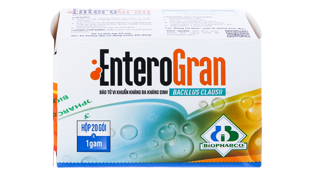 Thuốc bột EnteroGran trị và phòng ngừa rối loạn vi sinh đường ruột (20 ...