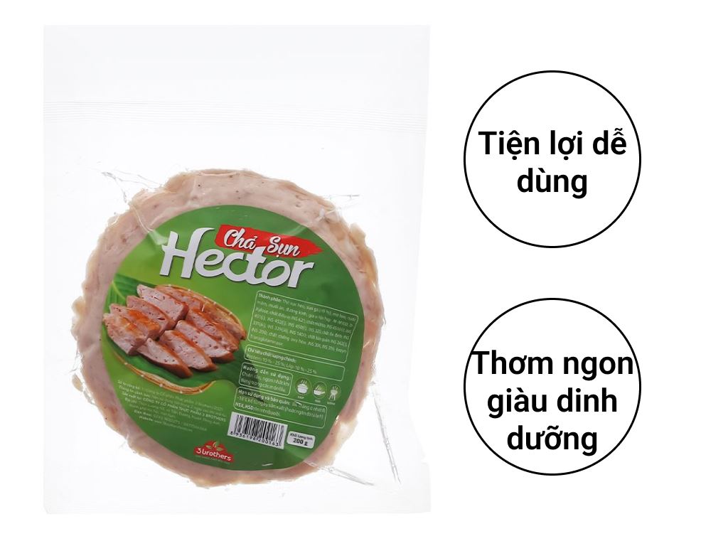 Chả sụn giòn Hector gói 200g giá tốt tại Bách hoá XANH