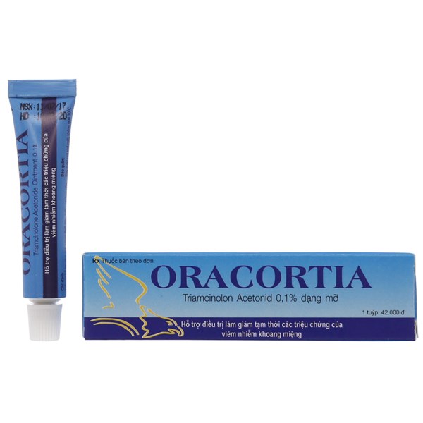 Thuốc mỡ Oracortia 0.1% điều trị viêm nhiễm khoang miệng - 11/2024 ...