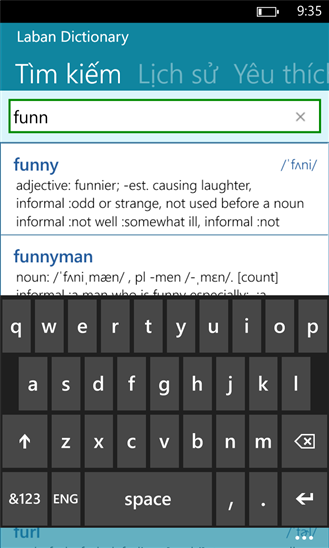 Laban Dictionary - Từ điển Anh Việt - Thegioididong.com