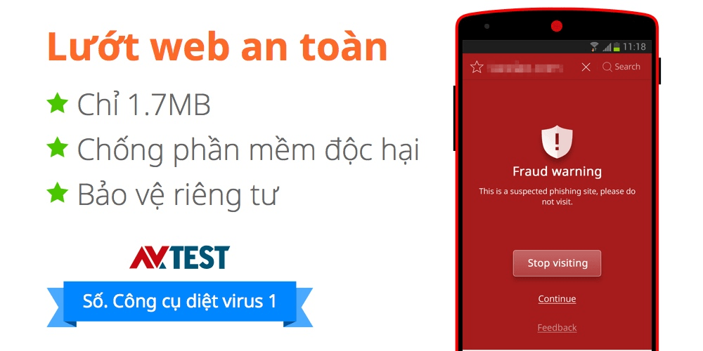 CM Browser - Fast & Secure - Thegioididong.com