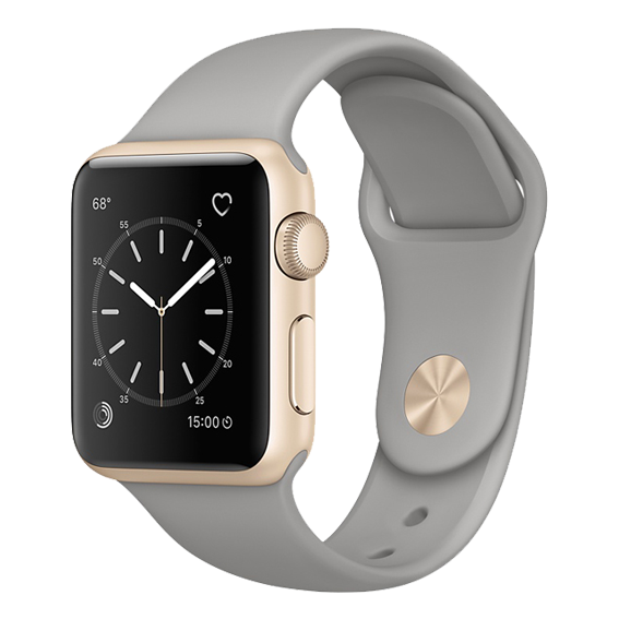 Apple Watch S2 38mm mặt nhôm, dây cao su | Thegioididong.com