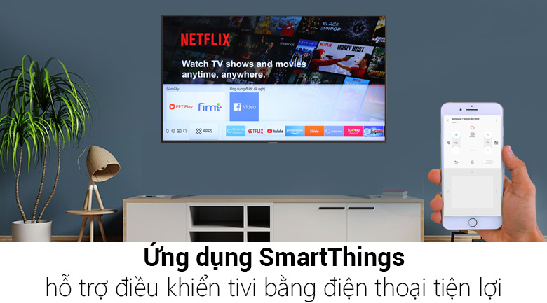 Smart Tivi Samsung 4K 55 inch UA55NU7100 - giá tốt, có trả góp