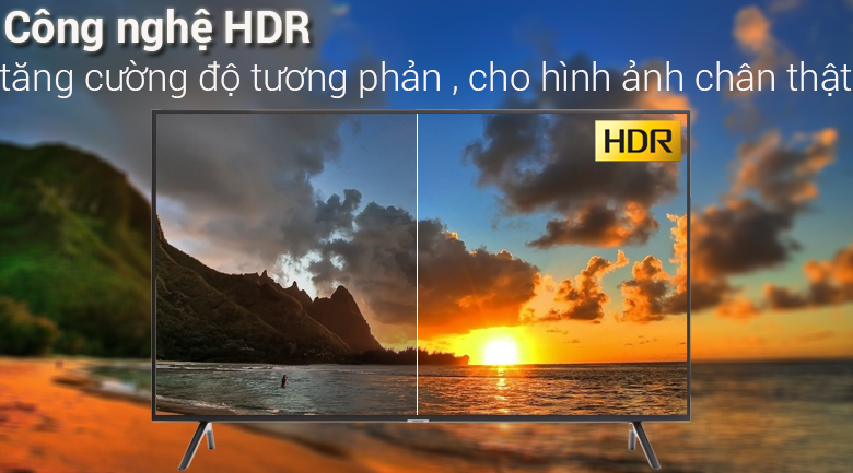 Smart Tivi Samsung 4K 55 inch UA55NU7100 - giá tốt, có trả góp