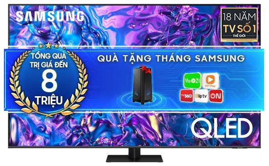 Smart Tivi QLED Samsung 4K 75 inch QA75Q70D - giá tốt, có trả góp