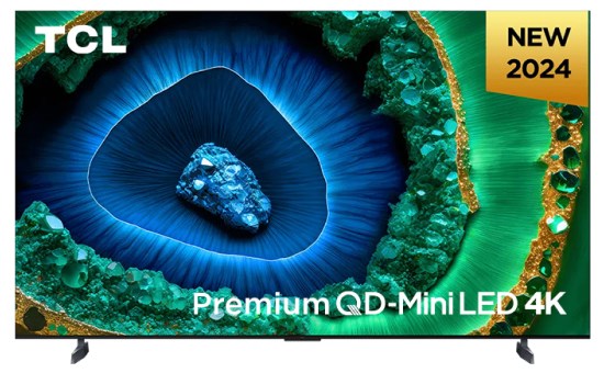 Google TV QD-Mini LED TCL 85C855 4K 85 inch - Có mua trả góp