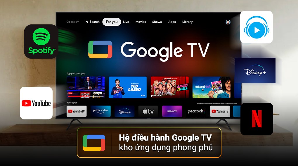 Android Tivi AQUA 50 inch AQT50K800UG - giá tốt, có trả góp