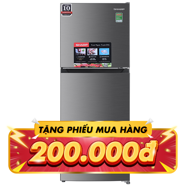 Sharp SJ-X198V-SL - giá tốt, có trả góp