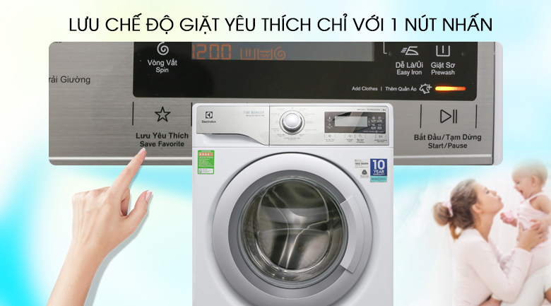 Máy giặt Electrolux EWF12938 giá rẻ, có trả góp